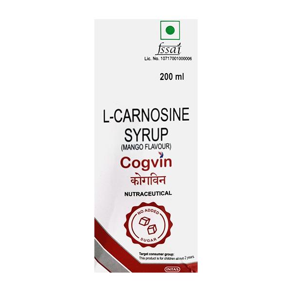 COGVIN NO ADDED SUGAR MANGO FLAVOUR Syrup 200ml Price, Uses, Side ...