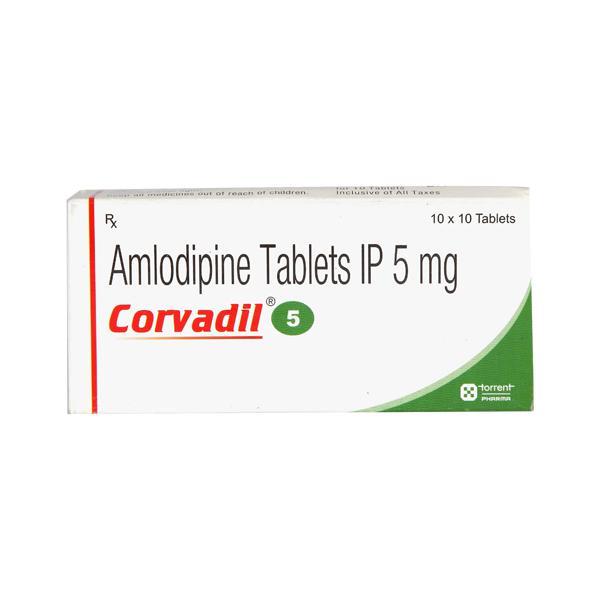 Corvadil 5mg Tablet 10'S : Price, Uses, Side Effects | Netmeds