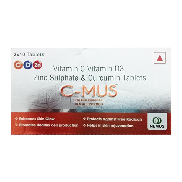 C MUS Tablet 10's Price, Uses, Side effects, Substitutes | Netmeds
