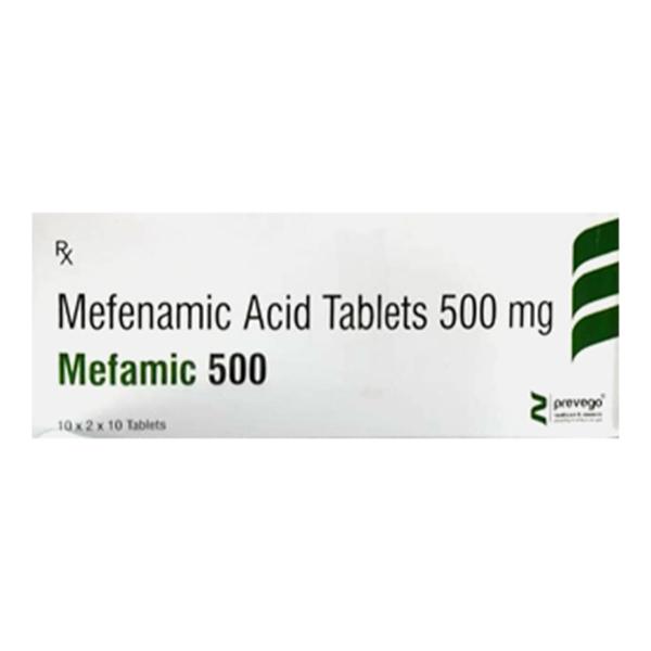 Buy MEFAMIC 500 Tablet 10's Online | Netmeds