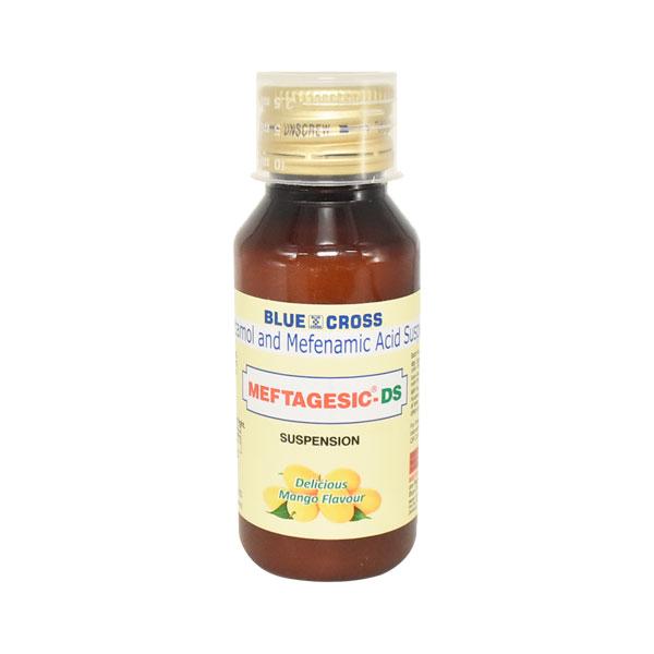 Meftagesic DS Suspension Mango Flavour Uses & Benefits | Netmeds