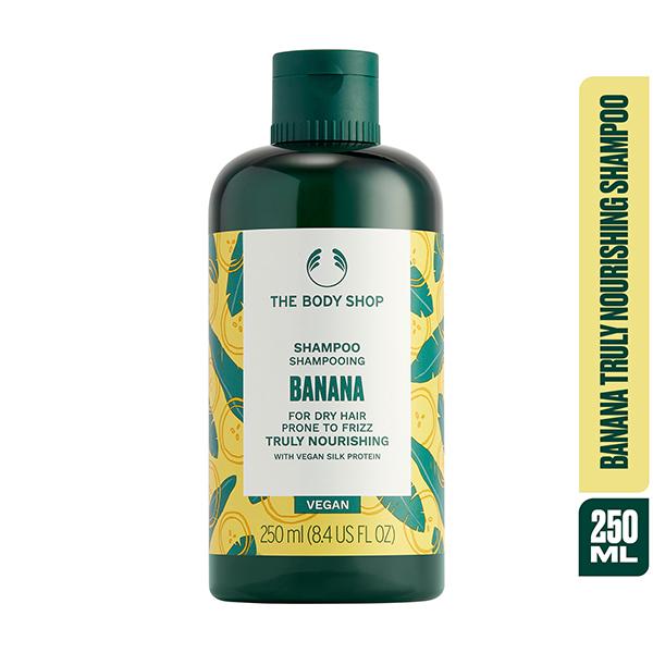 Buy THE BODY SHOP SHAMPOO BANANA A0X 250 ml Online at Best Price - Shampoos