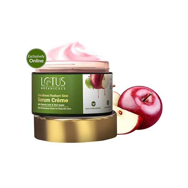 Buy Lotus Botanicals GlycoBoost Radiant Skin Serum Creme with Red Apple ...