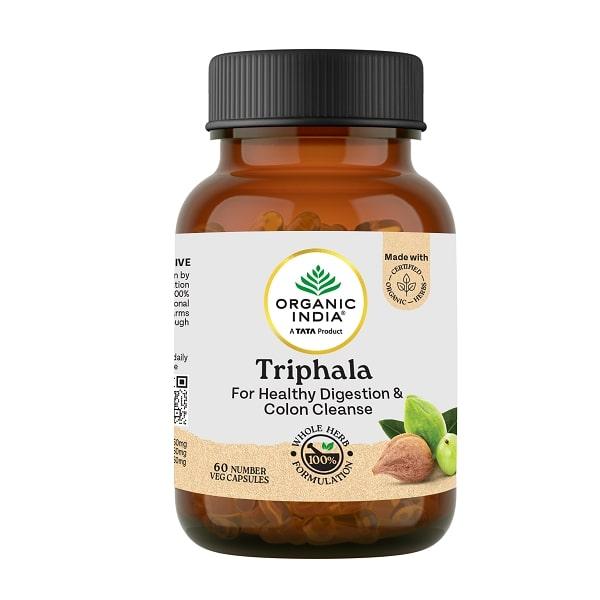 Buy Organic India Triphala Veg Capsules 60's Online at Discounted Price ...