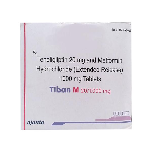 Tiban M 20/1000mg Tablet 15'S Price, Uses, Side effects, Substitutes ...