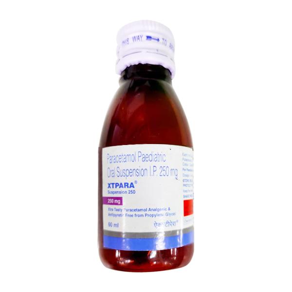XT Para 250mg Suspension 60ml : Uses, Side Effects, Price | Netmeds
