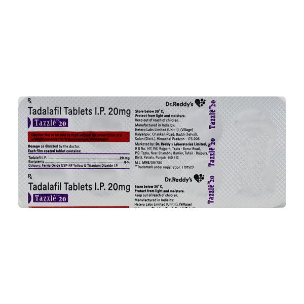 Buy Tazzle 20mg Tablet 10'S Online at Upto 25% OFF | Netmeds
