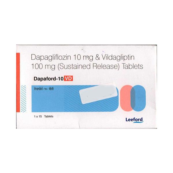 Buy DAPAFORD 10 VD Tablet 15's Online at Upto 25% OFF | Netmeds