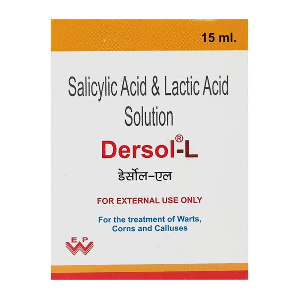 Dersol L Solution 15ml Price, Uses, Side effects, Substitutes | Netmeds