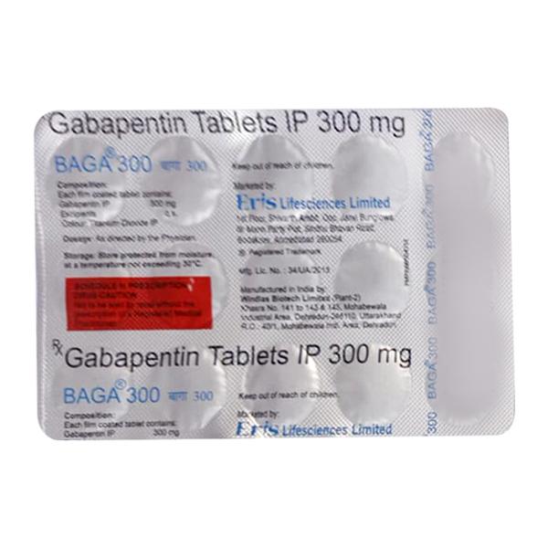 Buy BAGA 300 Tablet 15's Online at Upto 25% OFF | Netmeds