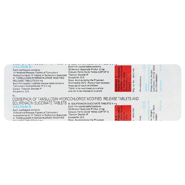 VELTAM S COMBIPACK Kit 1's Price, Uses, Side effects, Substitutes | Netmeds