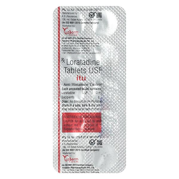 Buy ITU 10 Tablet 10's Online at Upto 25% OFF | Netmeds