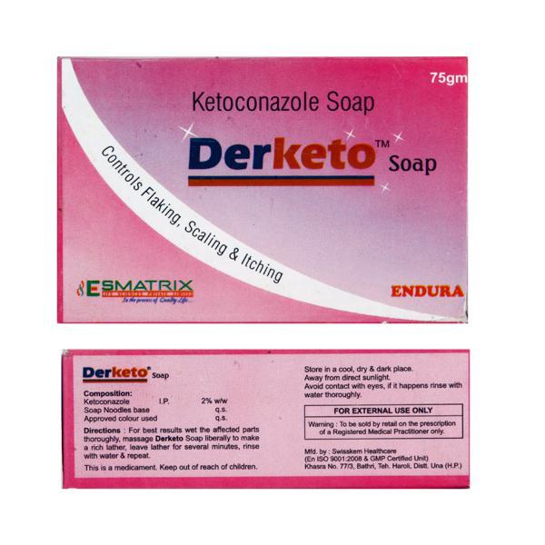Derketo Soap 75gm : Uses, Side Effects, Price | Netmeds