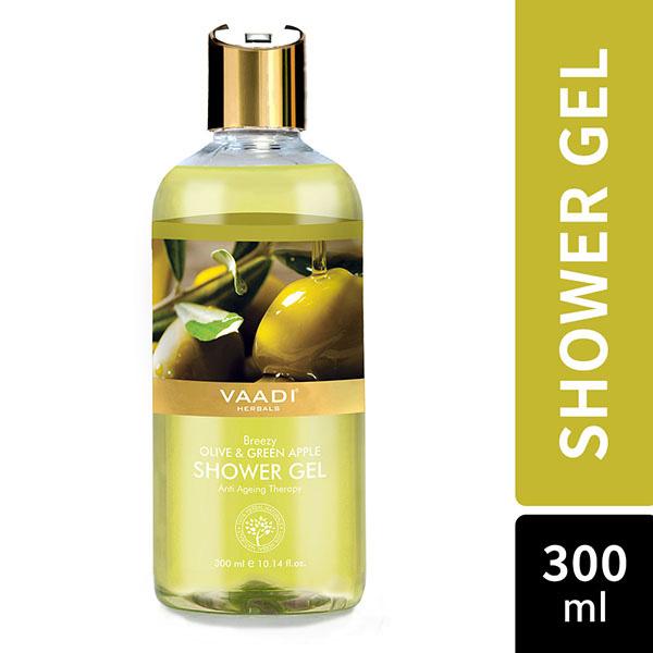 Buy Breezy Olive & Green Apple Shower Gel 300 ml Online at Best Price ...