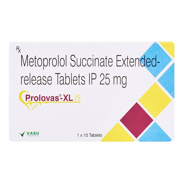 Prolovas Xl 25Mg Tablet 10's : Price, Uses, Side Effects | Netmeds