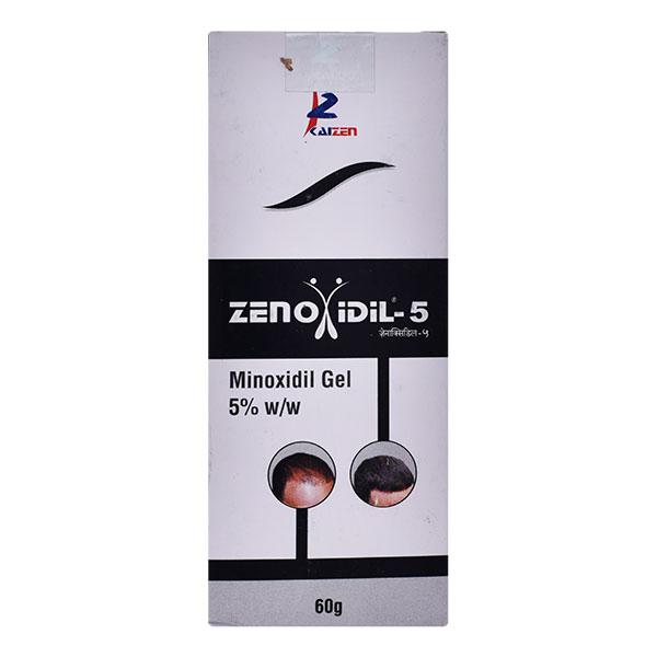 ZENOXIDIL 5% Gel 60gm Price, Uses, Side effects, Substitutes | Netmeds