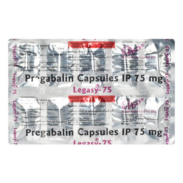 Buy LEGASY 75mg Capsule 10's Online at Upto 25% OFF | Netmeds