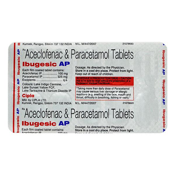 Ibugesic AP Tablet 10'S - Buy Medicines online at Best Price from ...