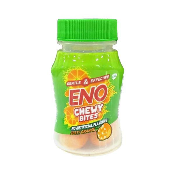 Eno Chewy Bites Tablet - Zesty Orange Flavour 10's