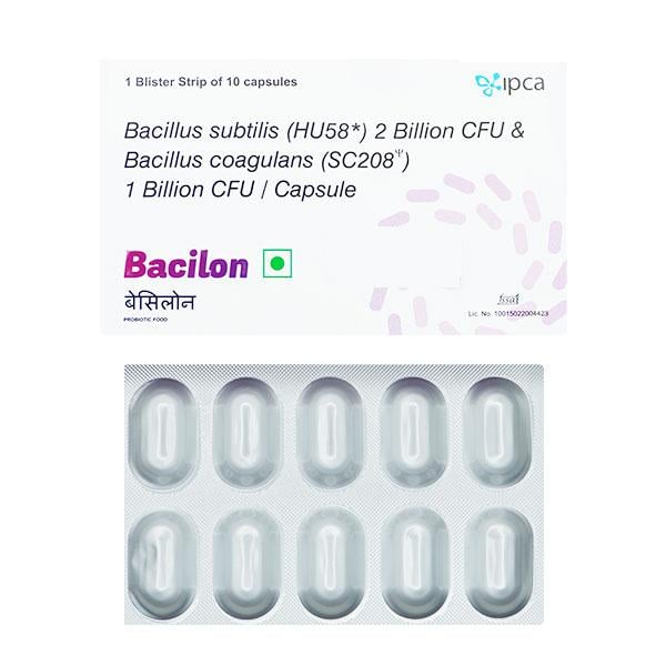 BACILON Capsule 10's : Price, Uses, Side Effects | Netmeds