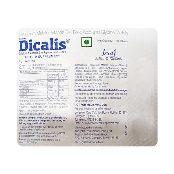 DICALIS NEW Tablet 10's