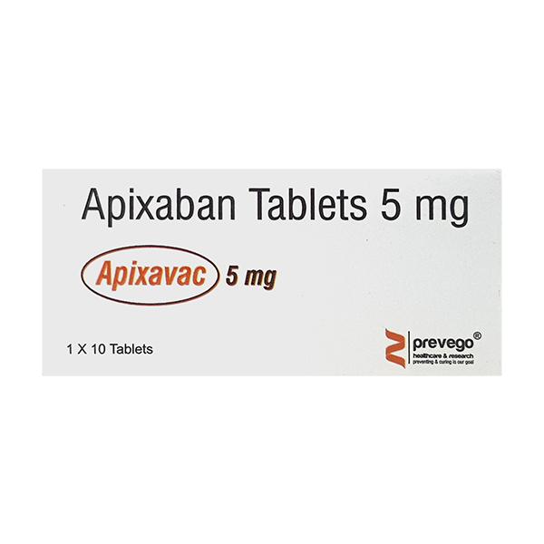 APIXAVAC 5 Tablet 10's Price, Uses, Side effects, Substitutes | Netmeds