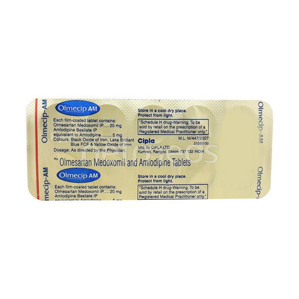 Olmecip AM Tablet 10'S : Price, Uses, Side Effects | Netmeds