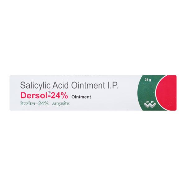 Buy Dersol 24% Ointment 25gm Online at Upto 25% OFF | Netmeds