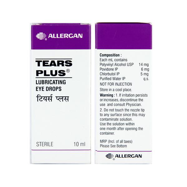 Tears Plus Eye Drops 10ml - Price, Uses, Side Effects | Netmeds