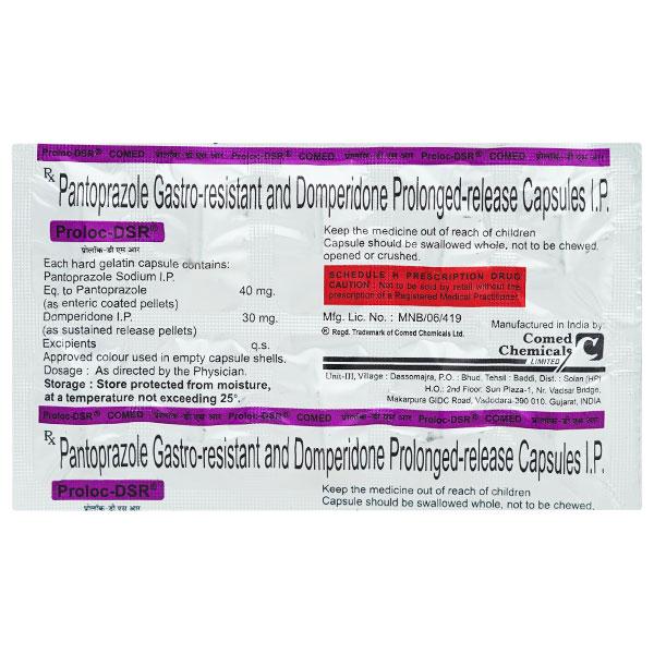 Buy Proloc DSR Capsule 10'S Online at Upto 25% OFF | Netmeds