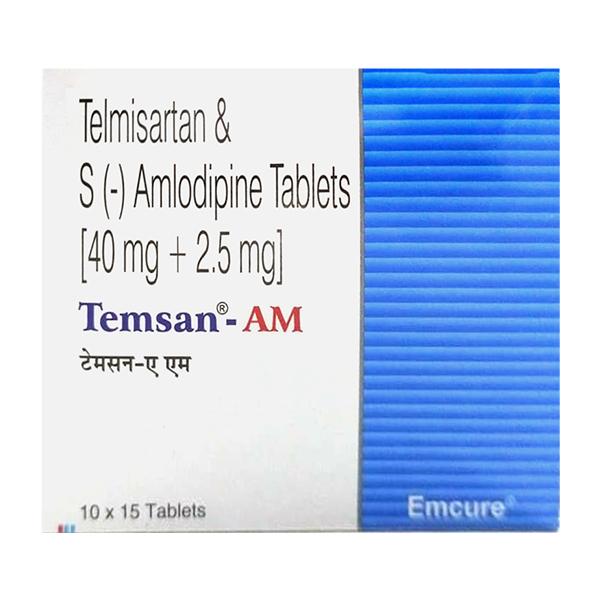Temsan AM 2.5mg Tablet 15'S : Price, Uses, Side Effects | Netmeds