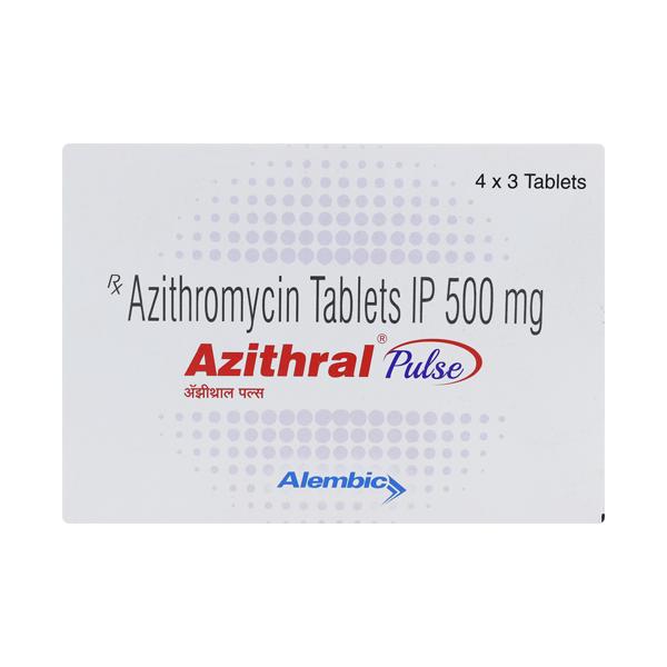 Buy AZITHRAL PULSE 500 Tablet 3's Online at Upto 25% OFF | Netmeds