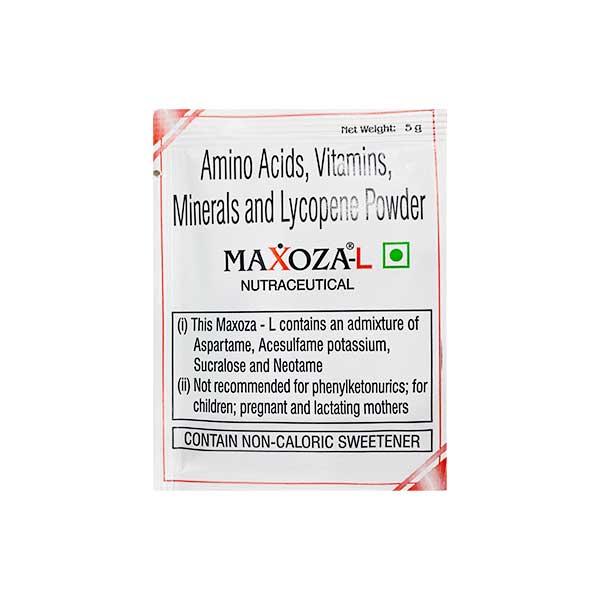 Maxoza L Powder 5gm - Price, Uses, Side Effects | Netmeds