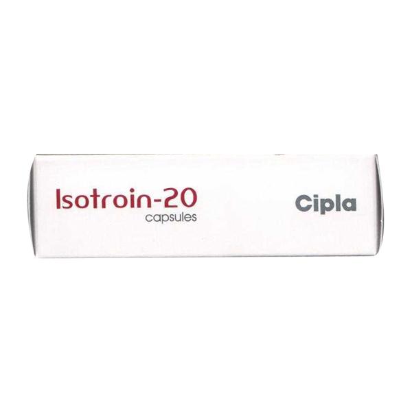 Buy ISOTROIN 20 Capsule 15's Online at Upto 25% OFF | Netmeds