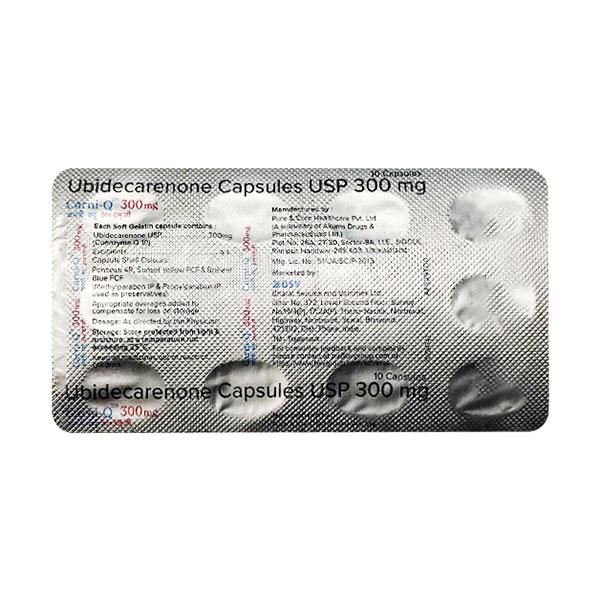CARNI Q 300mg Capsule 10's