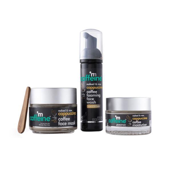 Buy mCaffeine Acne Control Kit - Cappuccino Coffee Routine with ...