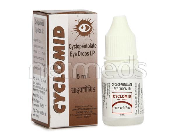 Cyclomid Eye Drops 5ml Price, Uses, Side effects, Substitutes | Netmeds