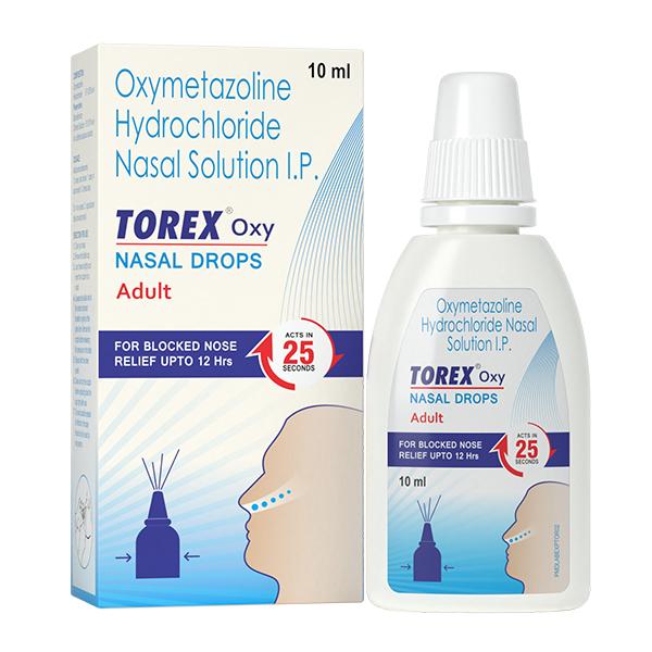 TOREX OXY Nasal Spray 10ml : Price, Uses, Side Effects | Netmeds