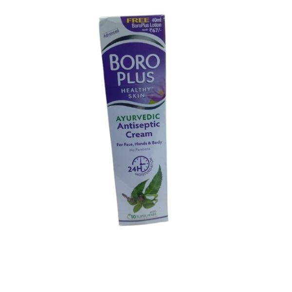 Boro Plus Healthy Skin Ayurvedic Antiseptic Cream 80 ml (Free Boro plus ...