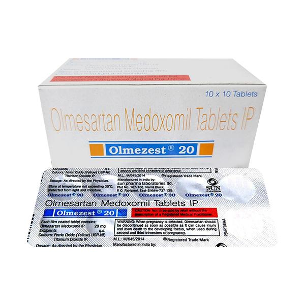 Olmezest 20mg Tablet 10'S : Price, Uses, Side Effects | Netmeds