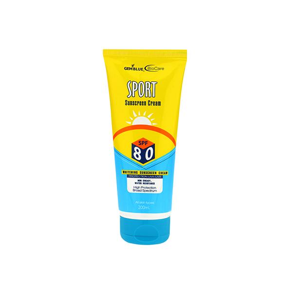 Buy Gemblue Biocare Suncoat Sunscreen Cream SPF80 200 ml Online at ...