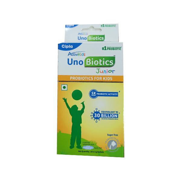 Activkids Unobiotics Junior Sugar Free Sachet 1gm Price, Uses, Side ...
