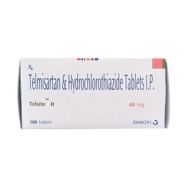 Telsite H 40mg Tablet 10'S : Price, Uses, Side Effects | Netmeds