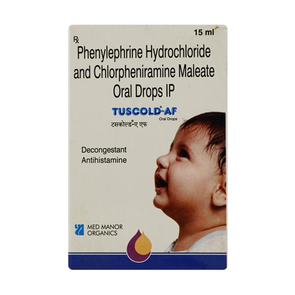 Buy Tuscold AF Drops 15ml Online at Upto 25% OFF | Netmeds