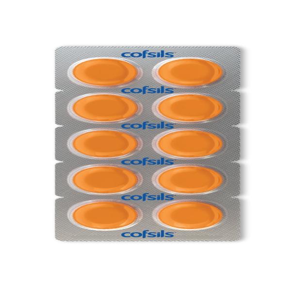 Cofsils Orange Lozenges 10's online at best price-Cold and Cough