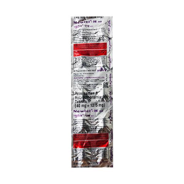 Newtel H 40mg Tablet 10'S : Price, Uses, Side Effects | Netmeds