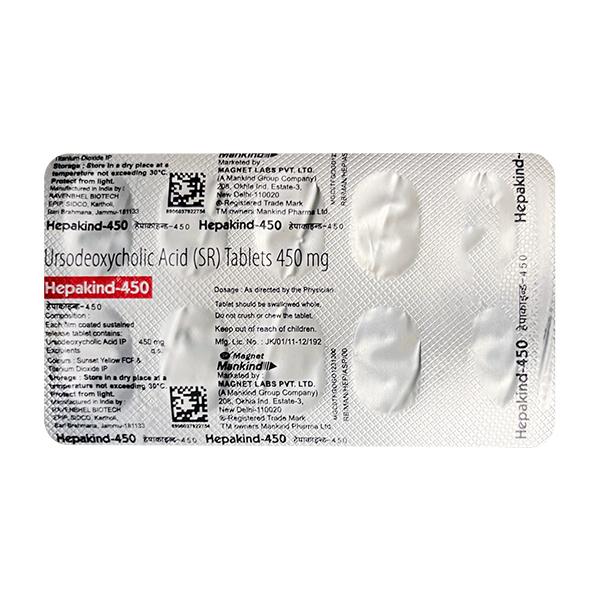 Buy HEPAKIND 450 Tablet 10's Online at Upto 25% OFF | Netmeds