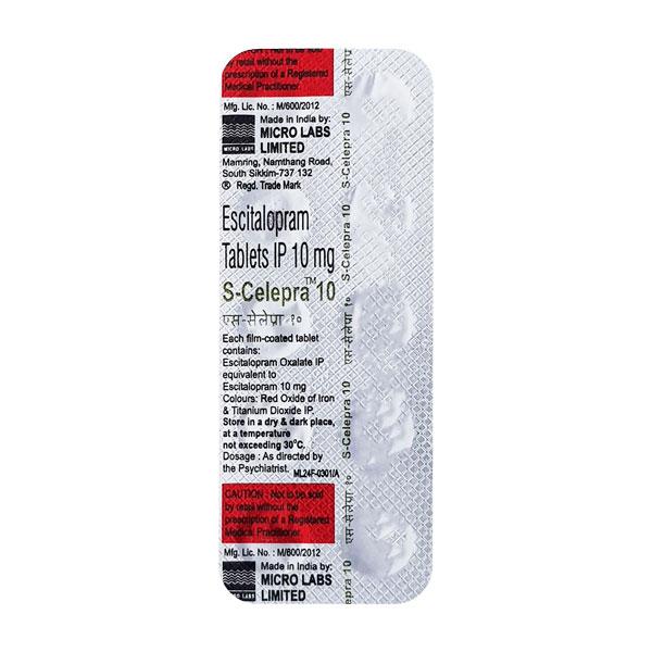 S Celepra 10mg Tablet 10'S : Price, Uses, Side Effects | Netmeds