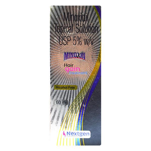 Buy Minoxin 5% Solution 60ml Online at Upto 25% OFF | Netmeds