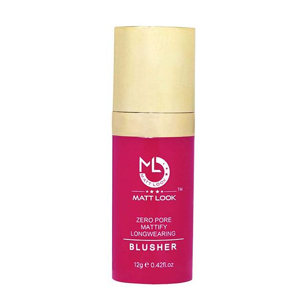 Buy Matt Look Zero Pore Mattify Longwearing Blusher, Fuchsia Pink 12 gm ...